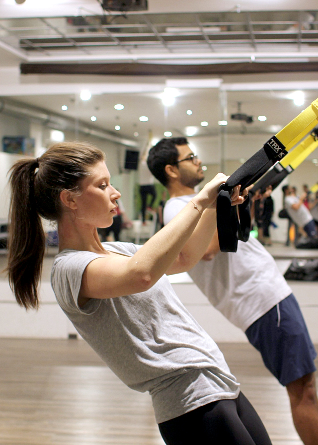 HEALTHY LIVING: TRX, baby! - Bikinis & Passports